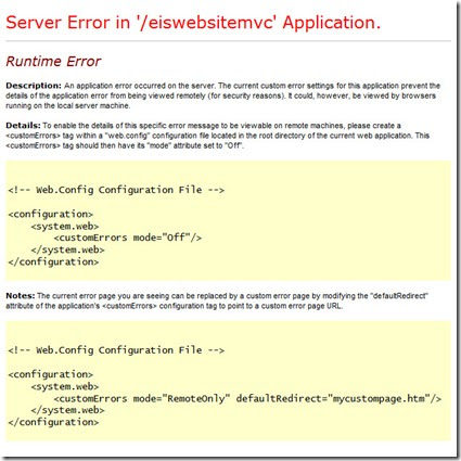 Teach It Shem: Displaying Custom Error Messages / Enabling Detailed ...